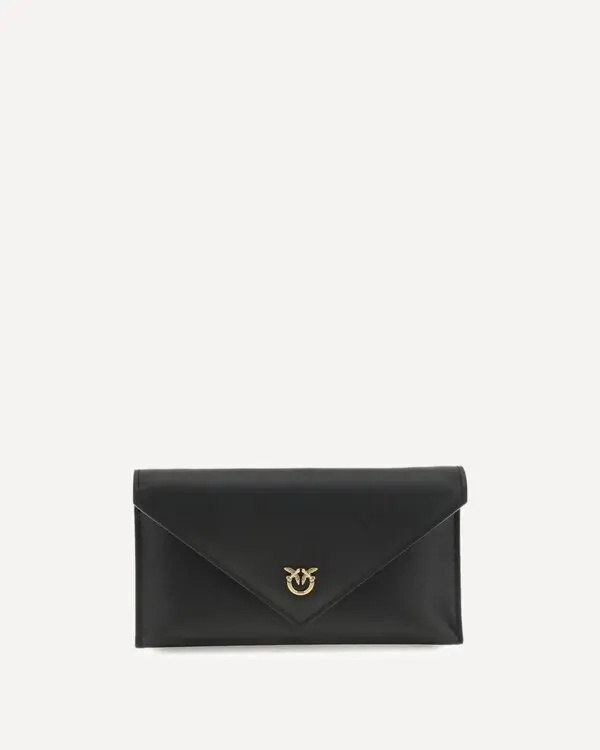 Pinko Love Birds Logo Mini Clutch Bag