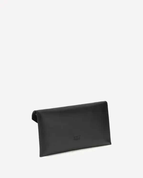 Pinko Love Birds Logo Mini Clutch Bag