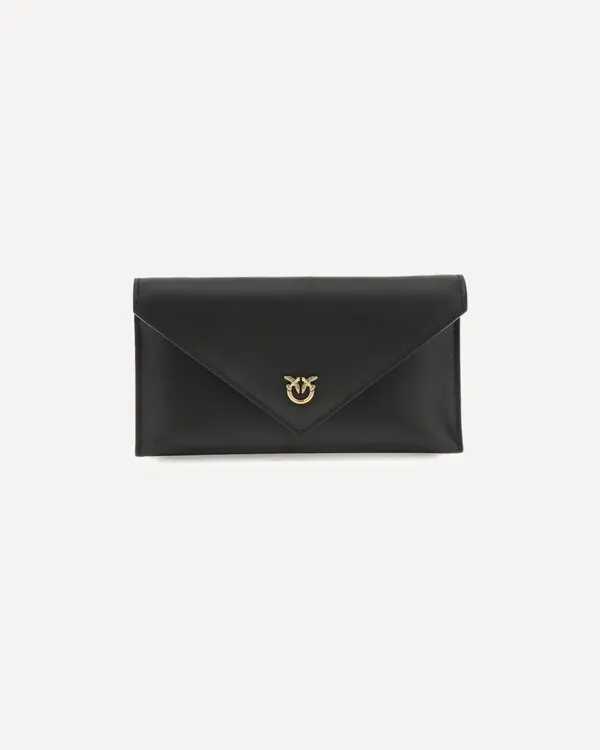 Pinko Love Birds Logo Mini Clutch Bag