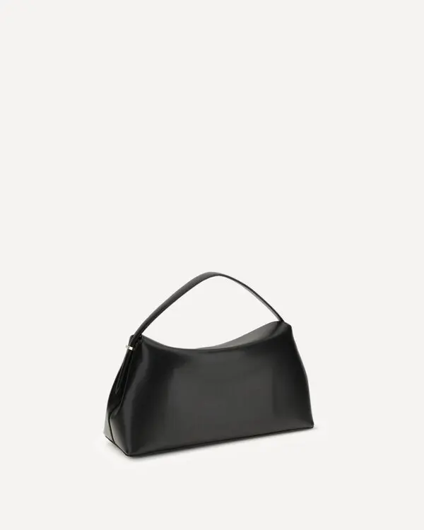 TOTEME T-lock Shoulder Bag - Black