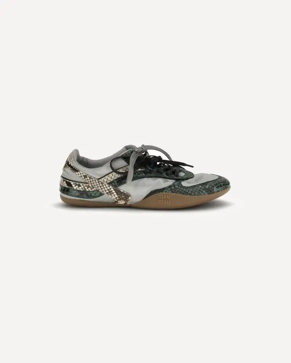 Miu Miu Gymnasium Sneakers - Grey