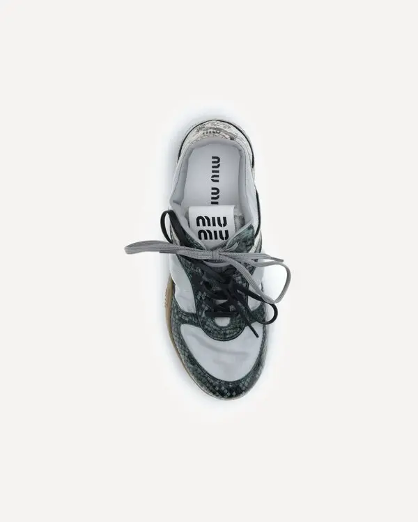 Miu Miu Gymnasium Sneakers - Grey