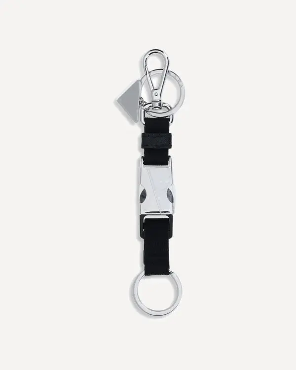 Prada Fabric Keyring