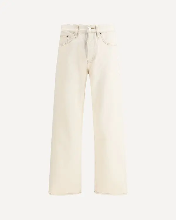 SUNFLOWER Loose Fit Contrast Jeans