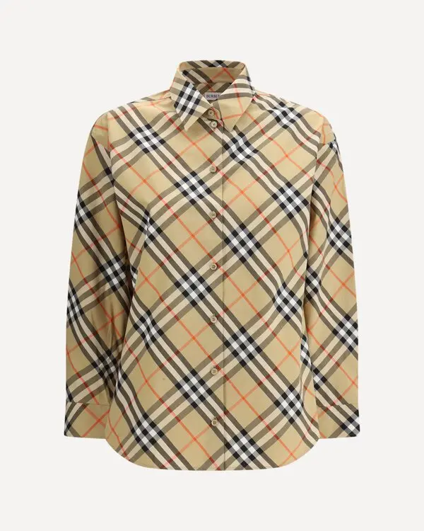 Burberry Slim Fit Cotton Check Shirt
