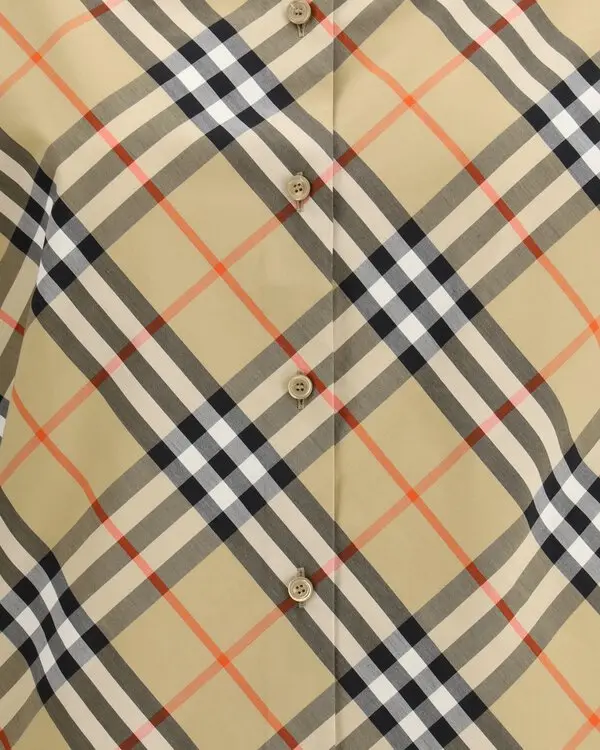 Burberry Slim Fit Cotton Check Shirt