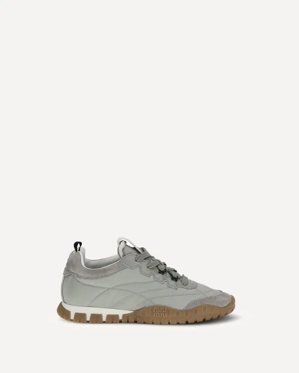 Miu Miu Tyre Sneakers - Grey