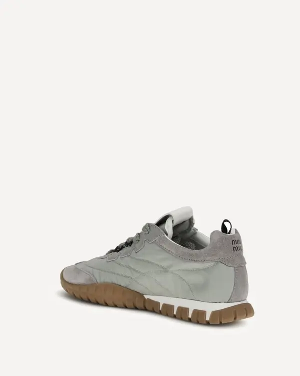 Miu Miu Tyre Sneakers - Grey