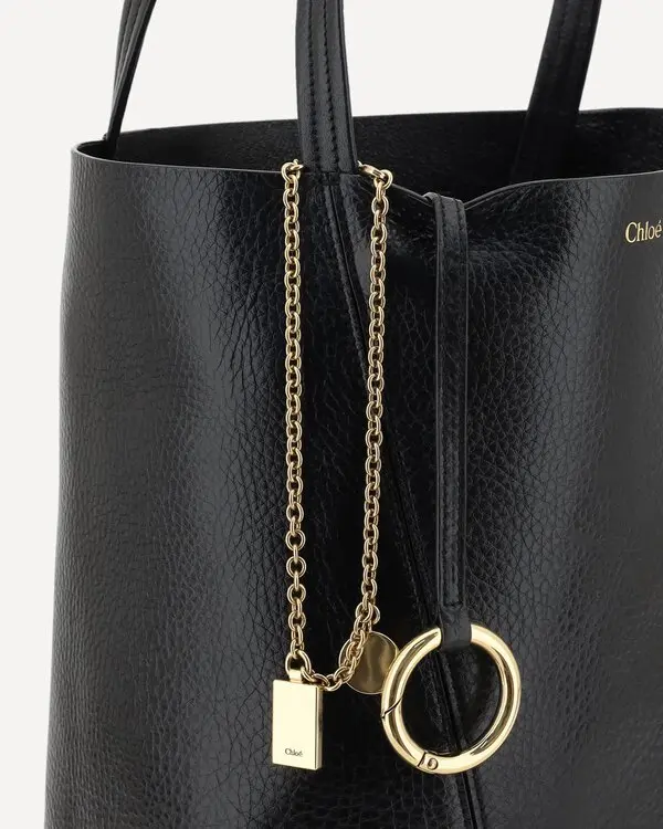 Chloé Spin Shoulder Bag - Black