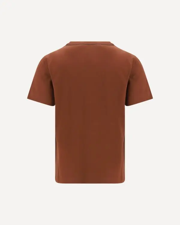 Brunello Cucinelli Cotton T-shirt With Jewel Detail