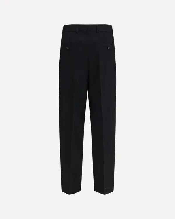 TOTEME Tailored Wool Blend Trousers - Black