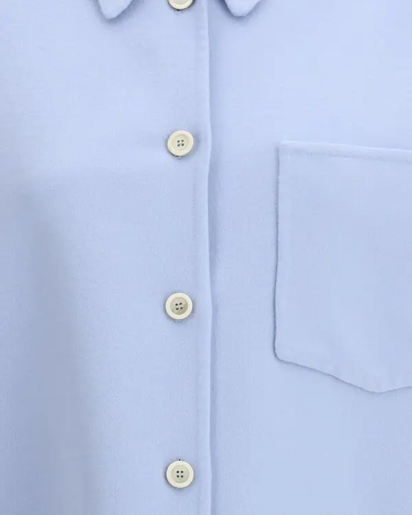 Fabiana Filippi Long Shirt In Double Wool