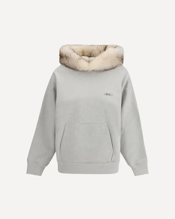 Prada Shearling Lined Hoodie