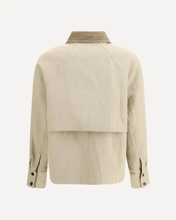 Brunello Cucinelli Cotton-linen Canvas Jacket