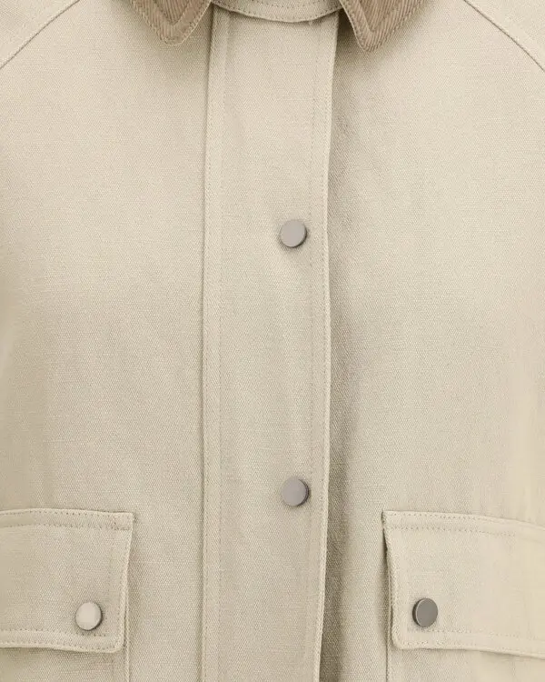 Brunello Cucinelli Cotton-linen Canvas Jacket