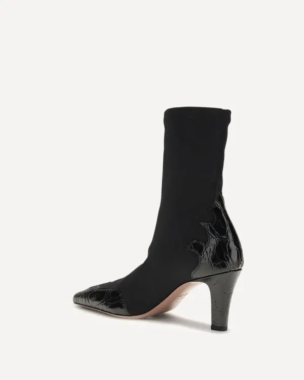 Paris Texas Belle Western Ankle Boots