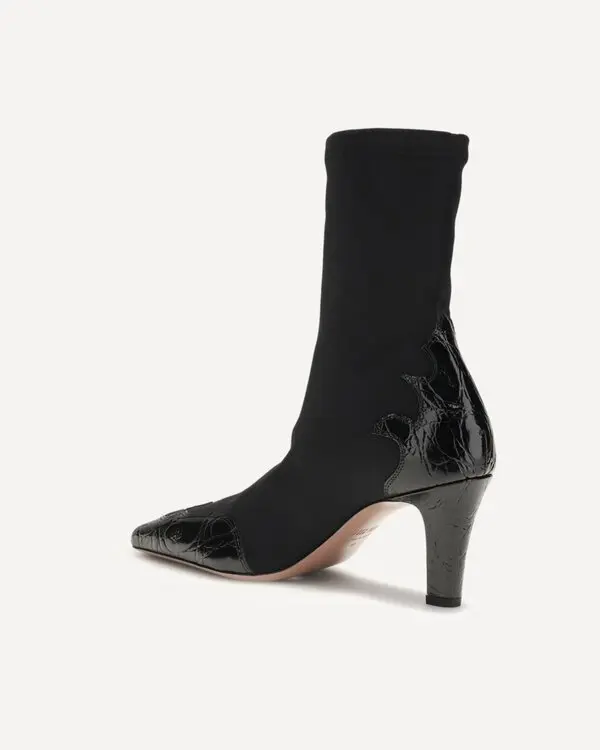 Paris Texas Belle Western Ankle Boots