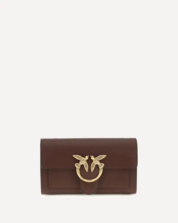 Pinko Love One Wallet - Brown