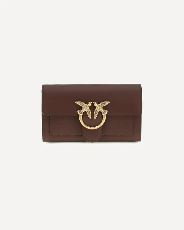 Pinko Love One Wallet - Brown