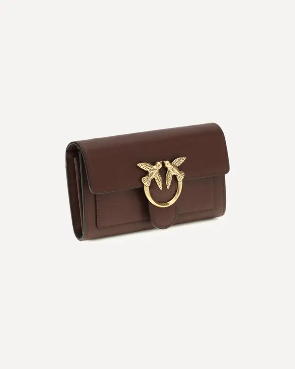 Pinko Love One Wallet - Brown