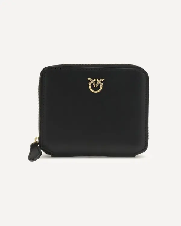 Pinko Leather Zip-around Wallet