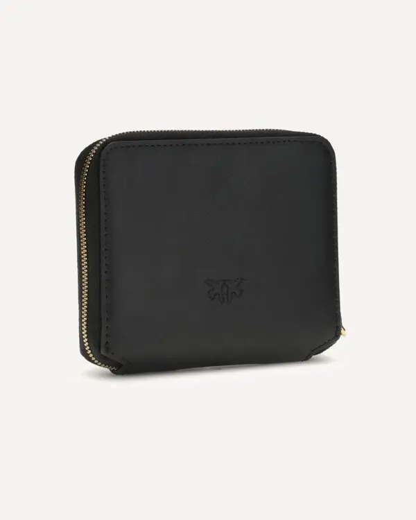 Pinko Leather Zip-around Wallet