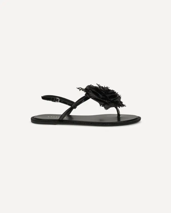 LE SILLA Rose Sandals With Floral Detail