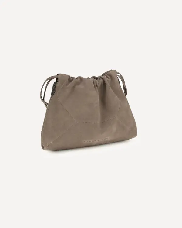 Brunello Cucinelli Suede Pouch