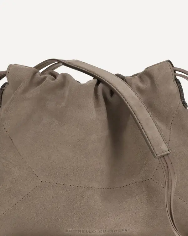 Brunello Cucinelli Suede Pouch