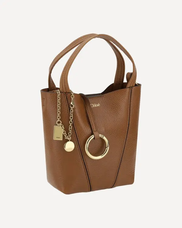 Chloé Spin Shoulder Bag - Brown