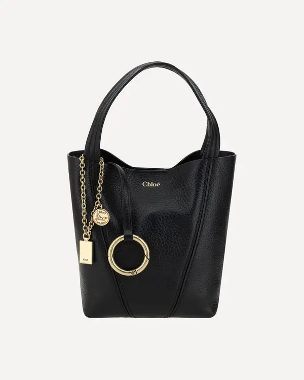 Chloé Spin Shoulder Bag - Black