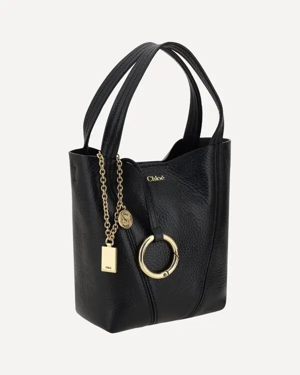 Chloé Spin Shoulder Bag - Black