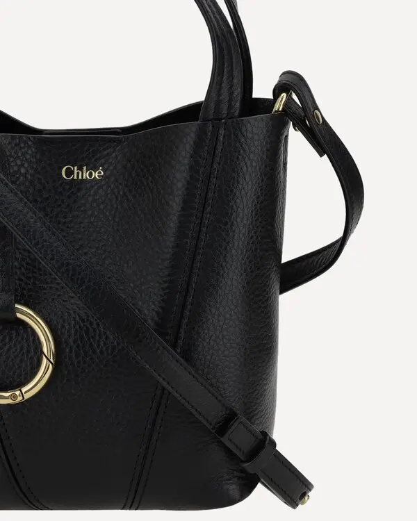 Chloé Spin Shoulder Bag - Black