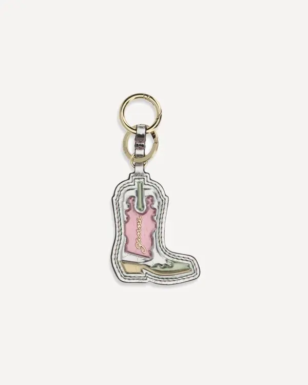 GANNI Western Boot Keyring