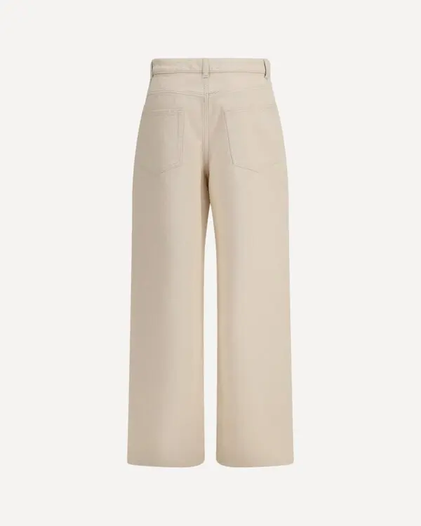 RÓHE Wide-leg Cotton Jeans