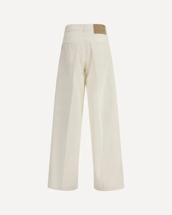 HAIKURE Bethany Twill 45 Jeans - White