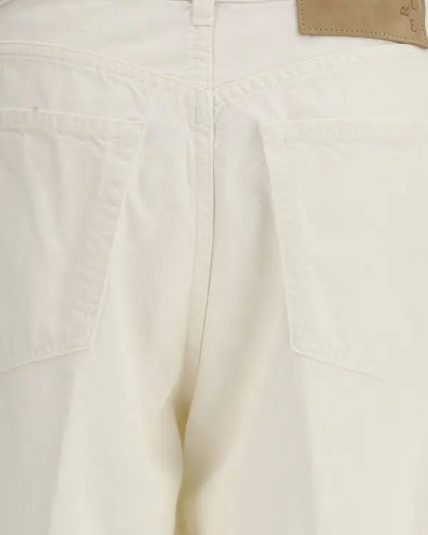 HAIKURE Bethany Twill 45 Jeans - White