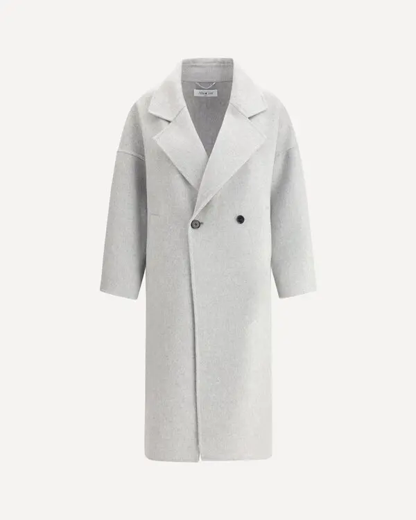 AFTERCOAT Double-breasted Long Coat
