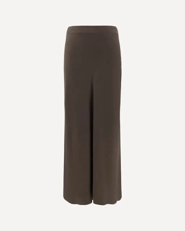 Brunello Cucinelli Midi Skirt - Brown