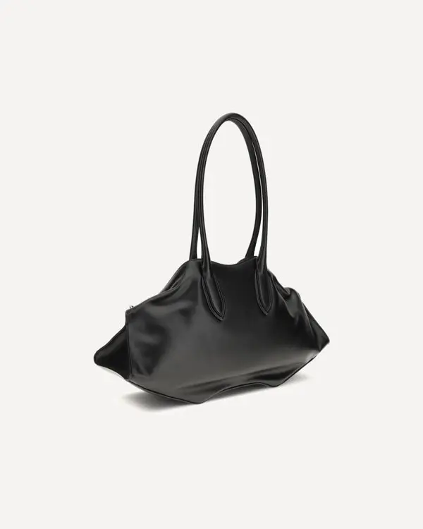 Alexander McQueen Manta Shoulder Bag - Black