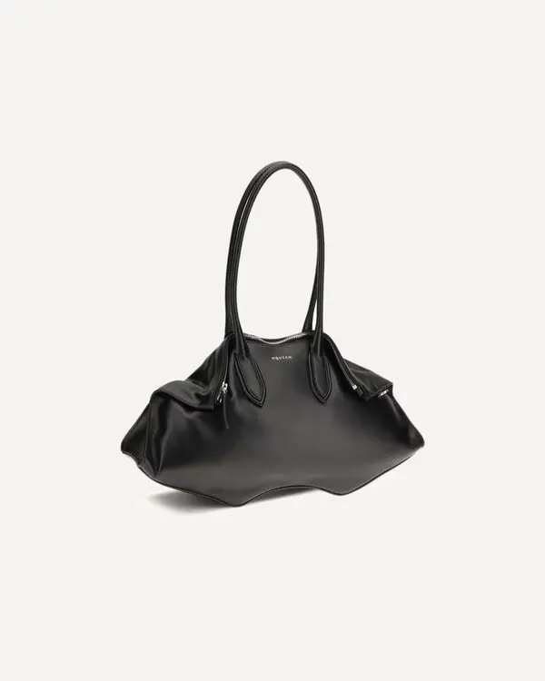 Alexander McQueen Manta Shoulder Bag - Black