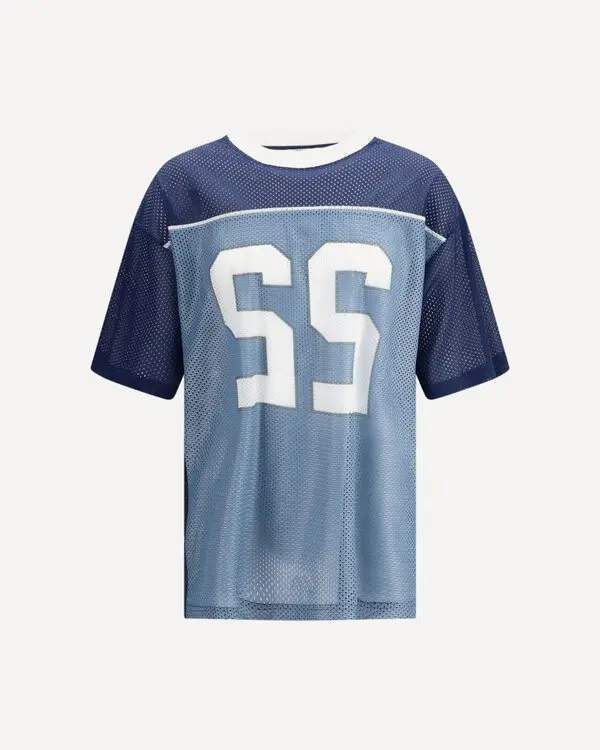 Moschino Technical Mesh T-shirt - Blue