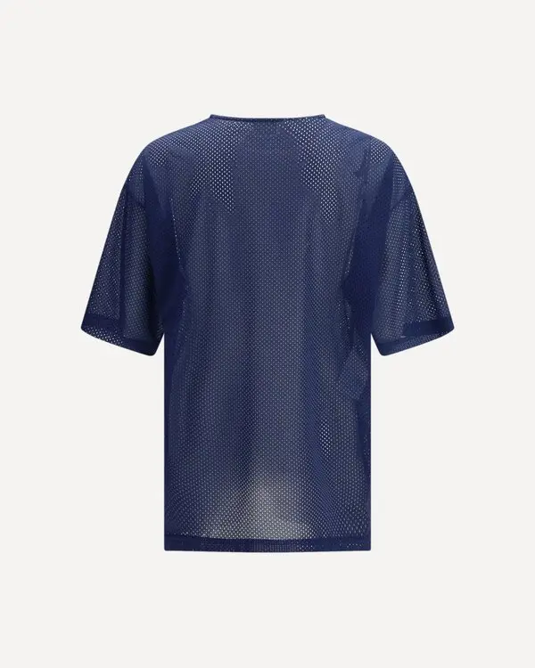 Moschino Technical Mesh T-shirt - Blue