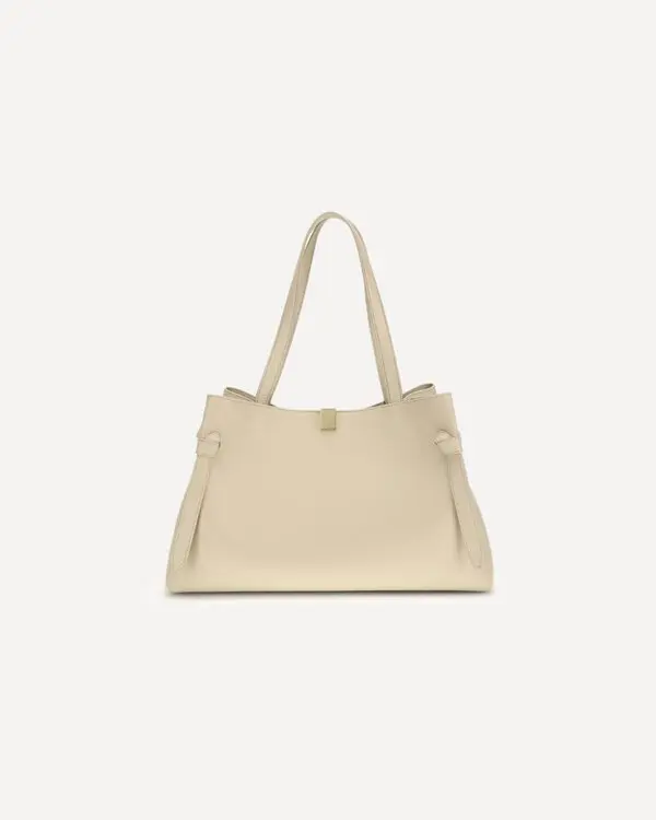 Yuzefi Large Gyoza Shoulder Bag - Cream