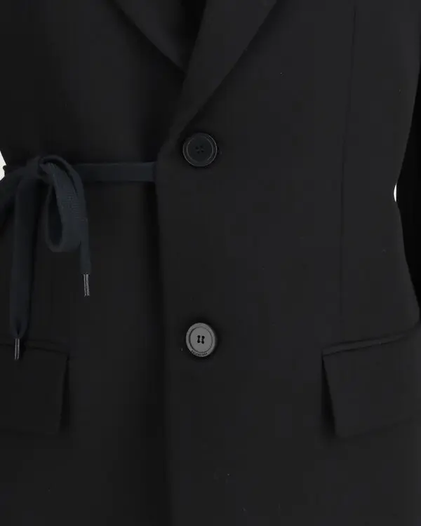 Balenciaga Barathea Wool Tailored Jacket