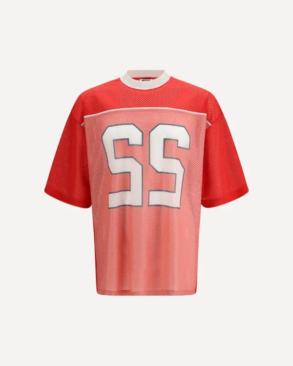 Moschino Technical Mesh T-shirt - Red