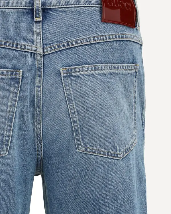 Gucci Slim-fit Certified Cotton Denim Pants