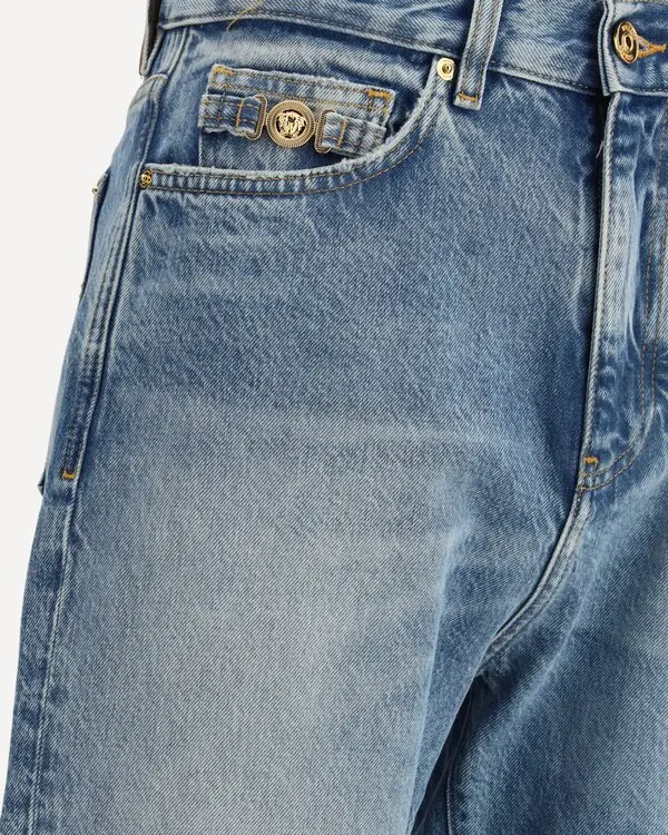 Versace Distressed Jeans