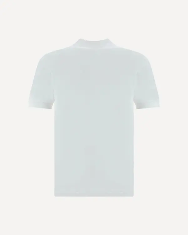 Play Comme Des Garcon Cotton Polo With Patch Ale