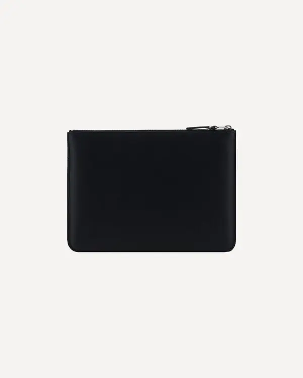 Comme Des Garçons Silver Eyelet Coin Purse